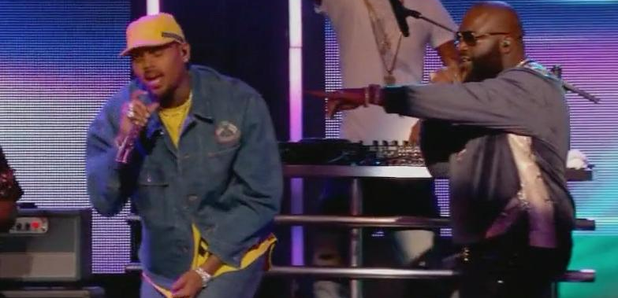 Rick Ross And Chris Brown Perform ‘Sorry’ And ‘Back To Sleep’ Live ...